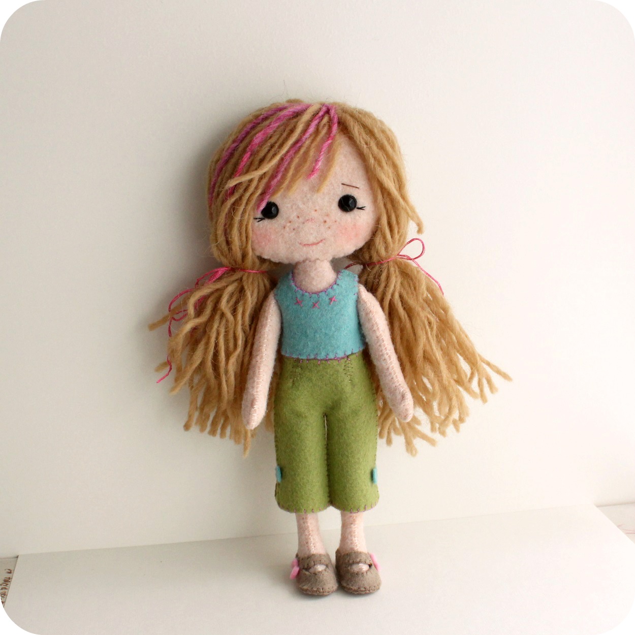 Winter Outfit Pdf Pattern For Pocket Poppet Doll on Luulla