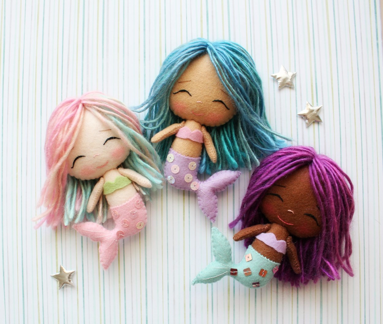 Chibi Mermaid Pdf Pattern on Luulla